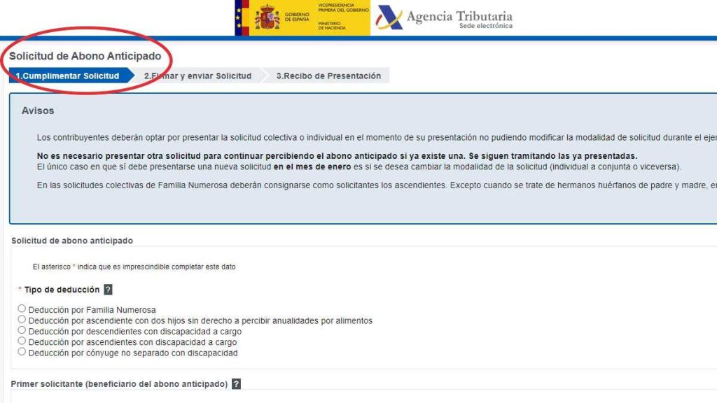 Treasury Form 143: avdrag för stora familjer